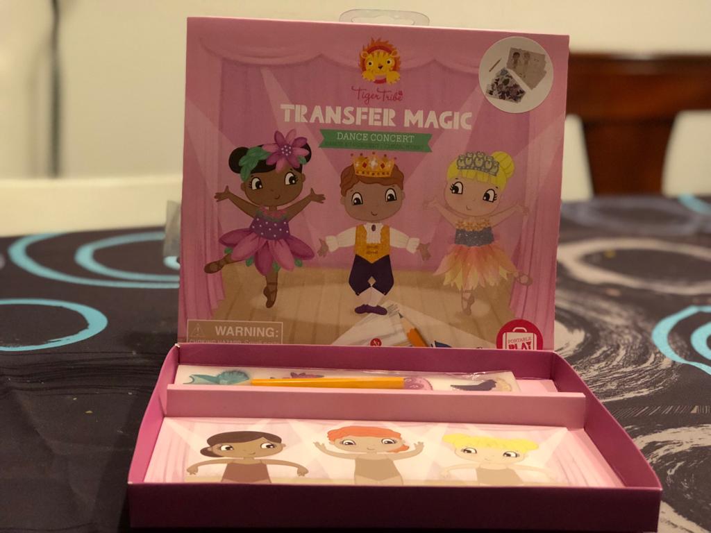 Review; Transfer Magic transferplaatjes van Tiger Tribe - Meervanmir.eu