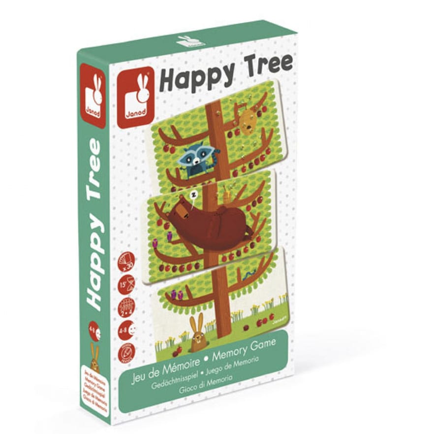 Review; Happy Tree van Janod, een unieke manier om het memory spel te ...